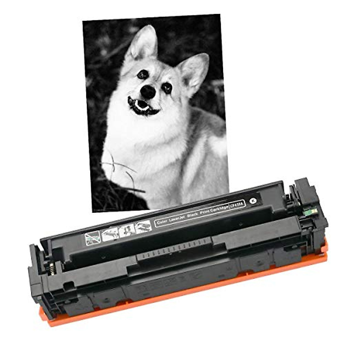 2 Pack Replacement CF410A HP 410A Black Compatible Toner Cartridges for use with HP Color Pro MFP M477fdn M477fdw M477fnw M452dn M452nw M452dw M377dw Series Printer