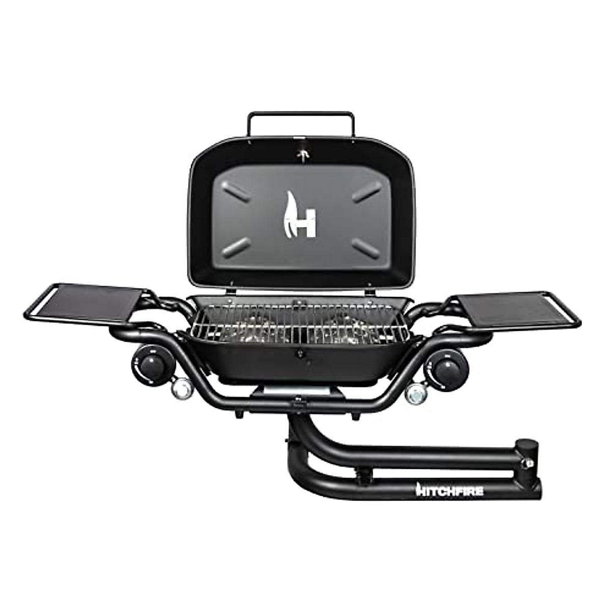 HitchFire Forge 20 Trailer Hitch Grill, Portable Grill Camping Grill, Portable Gas Grill BBQ, Small Grill for Camping Grills, Small Gas Grill Portable Grill Propane Grill, Tailgating Grill RV Grills