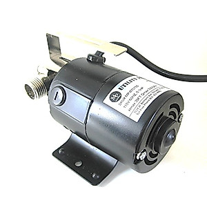 Portable Mini Electric Water Transfer Utility Sump Pump 330 GPH 115-Volt with Metal Connectors that are Standard & 3/4" Garden Hose. Great for removing water from aquariums, outdoor ponds, seepage