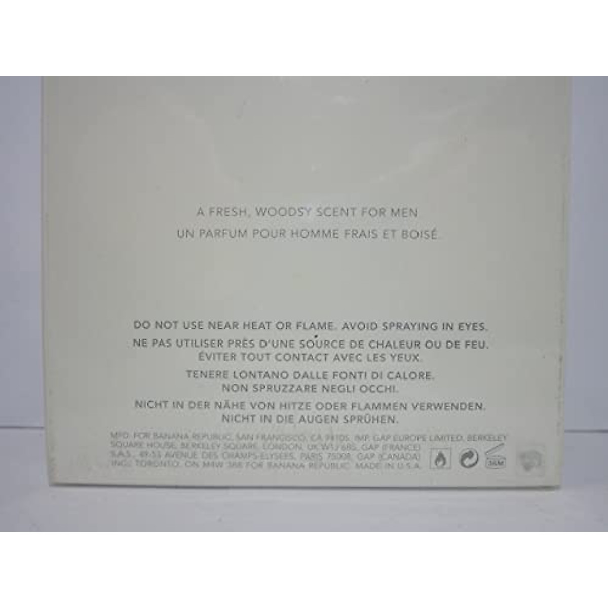 Banana Republic M by Banana Republic for Men - 4.2 oz EDT Spray