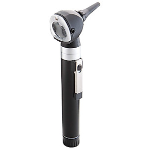 ADC Otoscope, Pocket Size, LED Lamp, 2.5V, Soft Case, Diagnostix 5111NLS, Black