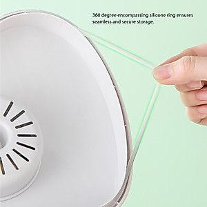 Kitchen Rice Container, 10KG Capacity Food Rice Storage Box, Rice Dispenser Bin Household Cereal Dispenser Bucket for Home Kitchen (Green)