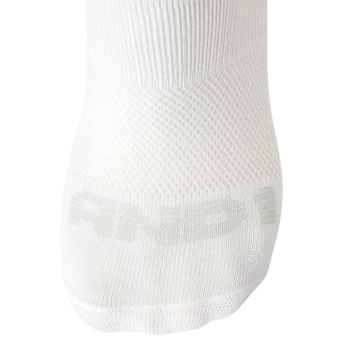 AND1 Men's Socks - Lightweight Performance No Show Liner Socks (24 Pack), Size 6-12.5, White