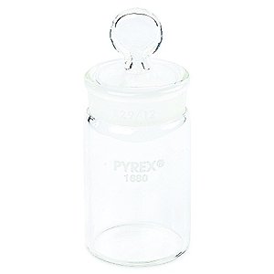 Corning Pyrex® #1680-3060, 30mL Tall Weighing Bottle with Short Length 29/12 Standard Taper Joint (Single)