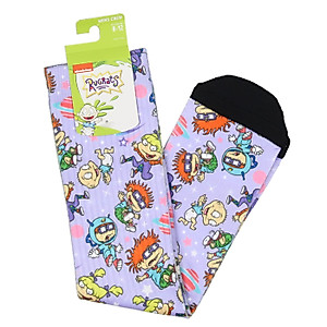 Bioworld Rugrats Chibi Character Design Sublimation Crew Socks For Men Women