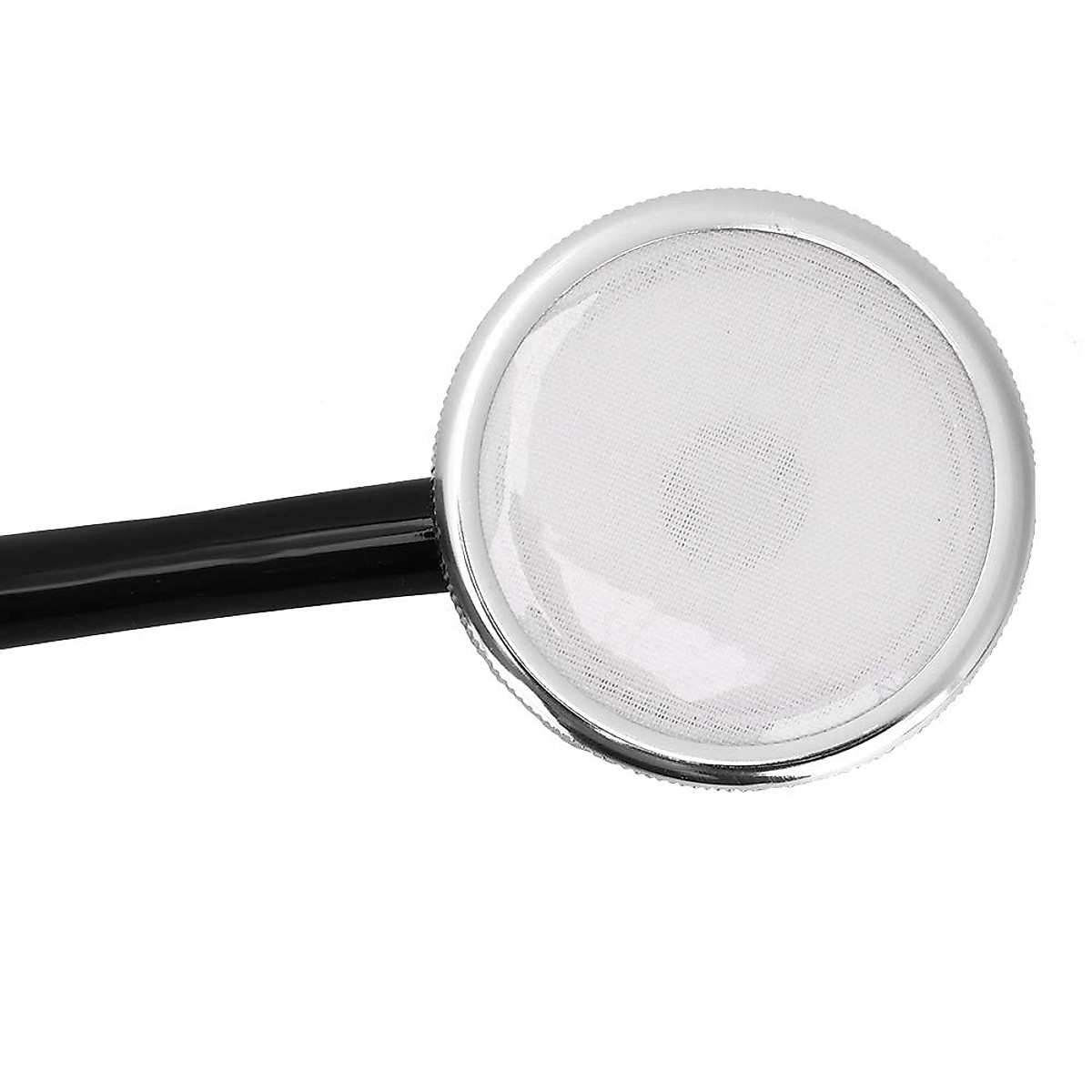 Single Head Stethoscope, Lightweight Aluminium Alloy Heart Lung Detection Echoscope for Doctors/Nurses/Nursing Students, for Medical/Home(Black)