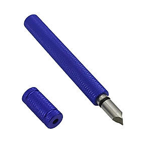 VINIKI Golf Club Groove Sharpener Tool Golf Club Grooving Sharpening Cleaner Cleans with Removed Sediment in The Groove (Blue)