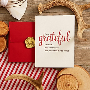 NIQUEA.D, Grateful Son Birthday Card