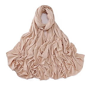 NOOR Elevate Your Elegance Luxe Jersey Hijab Trio - Soft, Breathable & Stylish Wraps in Timeless Shades