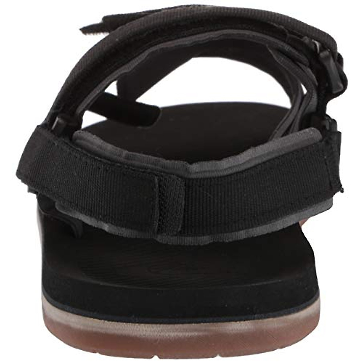 Quiksilver Men's Caged Oasis II Sandal, Black/Grey/Brown, 14 Medium US