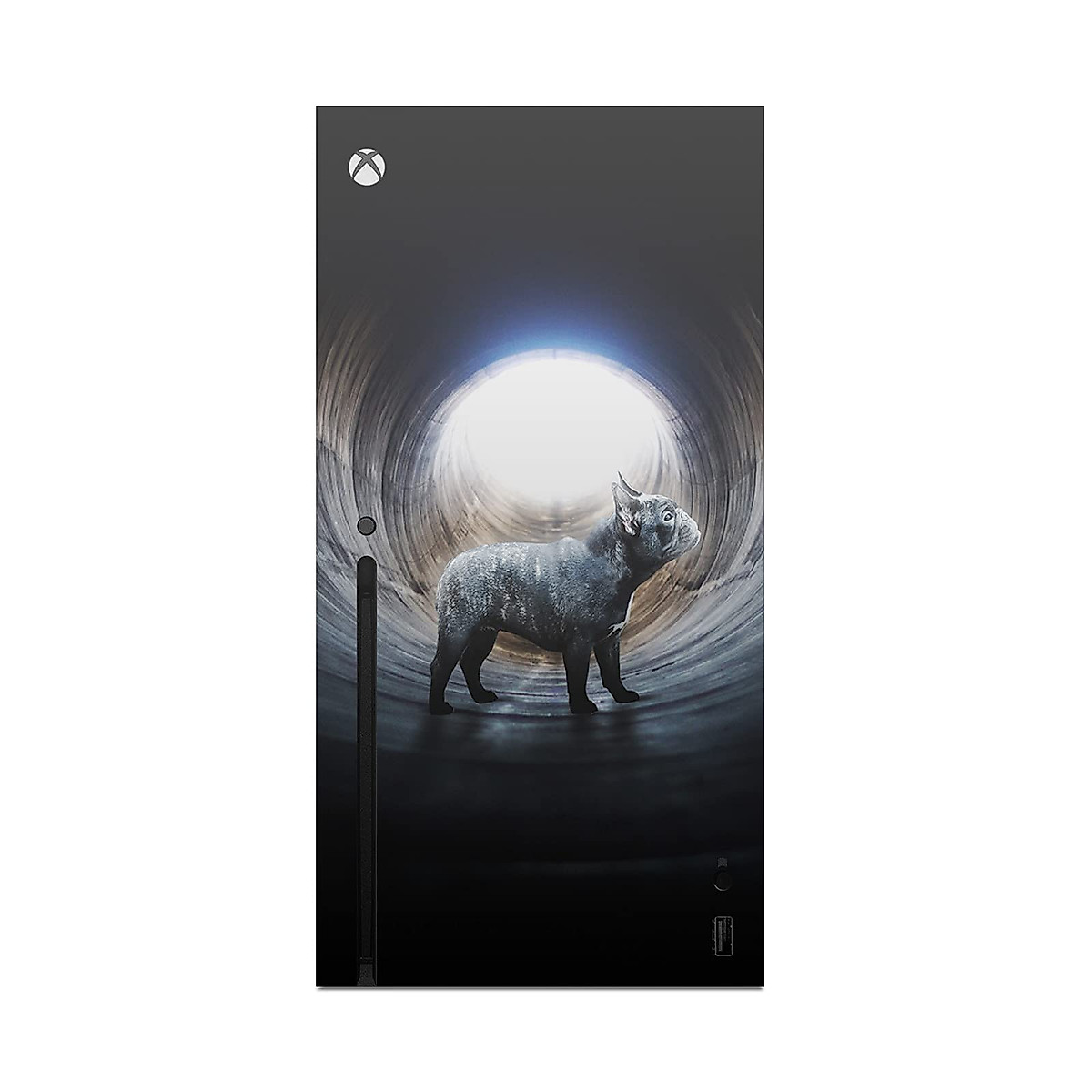 Head Case Designs Officially Licensed Klaudia Senator Lost French Bulldog Vinyl Sticker Gaming Skin Case Cover Compatible with Xbox Series X Console