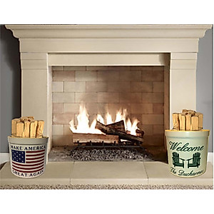 3 Gallon Personalized Stoneware Crock - Adirondack Welcome