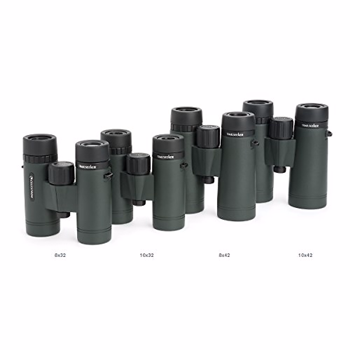 Celestron – TrailSeeker 8x42 Binoculars – Fully Multi-Coated Optics – Binoculars for Adults – Phase and Dielectric Coated BaK-4 Prisms – Waterproof & Fogproof – Rubber Armored – 6.5 Feet Close Focus