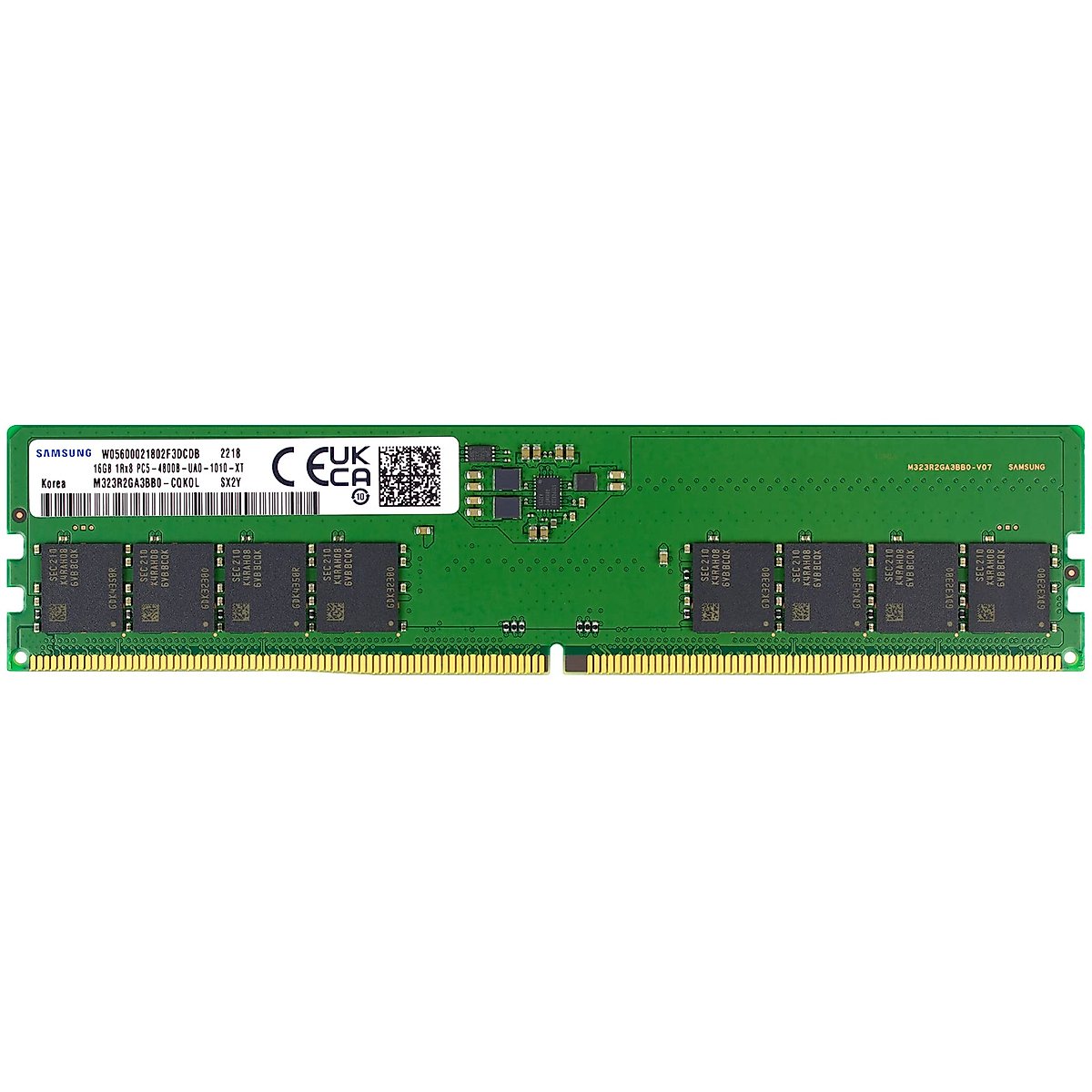 A-Tech 16GB DDR5 4800MHz UDIMM PC5-38400 CL40 1Rx8 1.1V DIMM 288-Pin Desktop RAM Memory Module M323R2GA3BB0-CQK