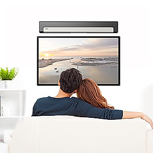 WALI Wall Mount for Sonos Playbar Sound Bar Easy to Install Speaker Wall Mount Kit, Hold 33 lbs Weight Capacity (SON001), Black