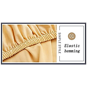 DuANgu L Shape Soft Couch Soft Furniture Sofa Protector with Elastic Bottom Sofa Slipcovers Stretch Sofa Covers for Living Room Pets -Blue-4 Seater+4 Seater