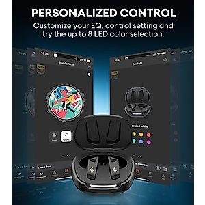 Edifier NeoBuds Pro 2 Multi-Channel Active Noise Cancellation Earbuds with Spatial Audio, Hi-Res Sound, LDAC & LHDC, AAC, 8 Mics for Clear Calls, Bluetooth 5.3, Fast Charging, App Customization, Black