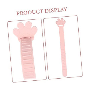 AGFELO 5sets Toilet Lid Lifter Adhesive Handle Toilet Bumper Seats Lifter for Toilet Bidet Toilet Seat Toilet Seats Lifter Handle Bidet Toliet Seat Adjustable Hand Grip Pink 10pcs*5