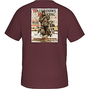 Drake Waterfowl Pack'n Out T S/S Wild Ginger Heather XLarge