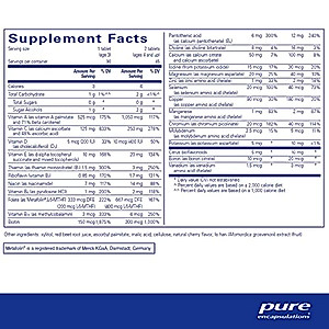 Pure Encapsulations PurePals | Support for Healthy Cognitive Function and Immune Health | 90 Chewable Tablets | Natural Cherry Flavor