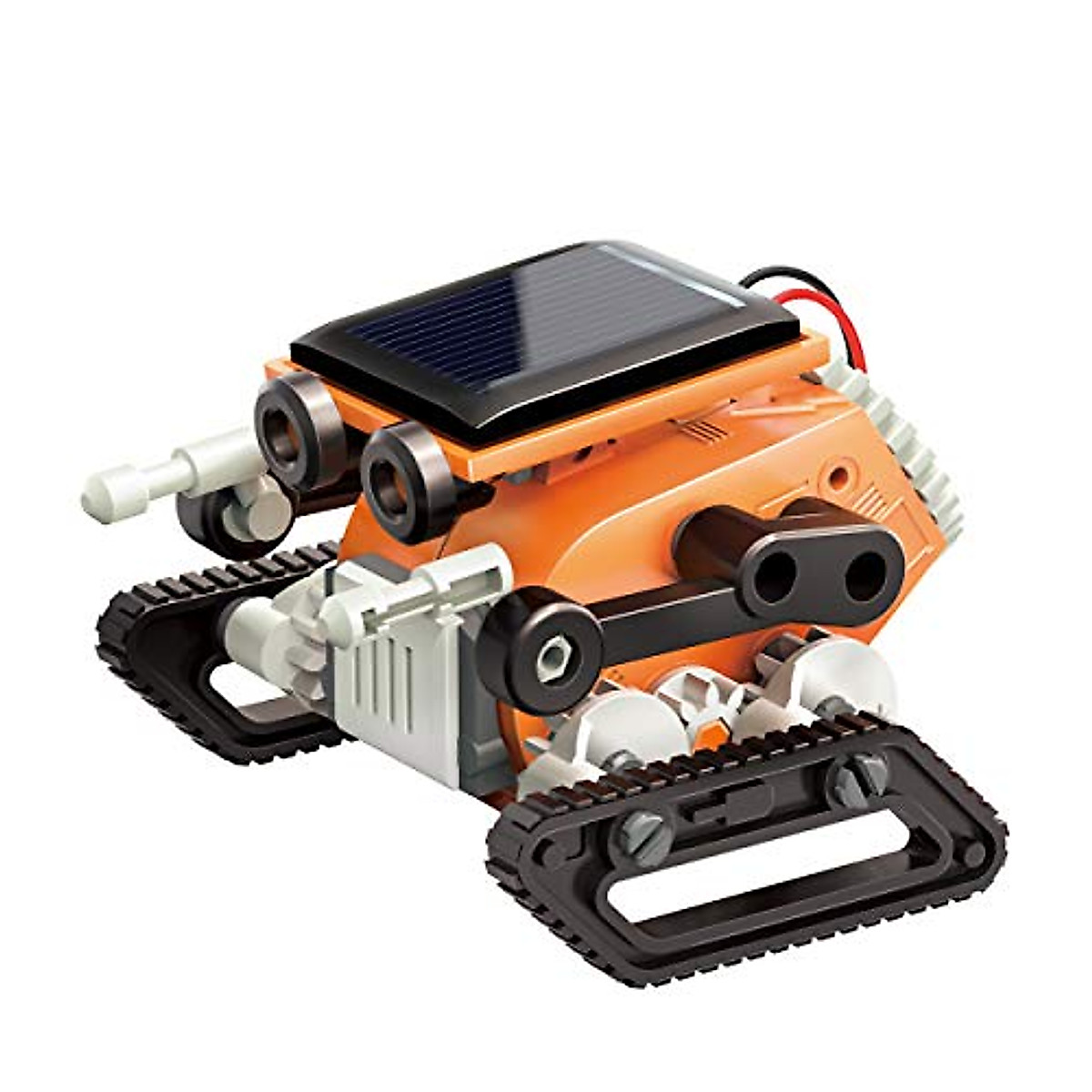 Thames & Kosmos SolarBots: 8-in-1 Solar Robot STEM Experiment Kit | Build 8 Cool Solar-Powered Robots in Minutes | No Batteries Required | Learn About Solar Energy & Technology | Solar Panel Included