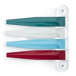 Kull Industries Exam Room Flags, Medical Door Flags for Doctor Offices, Hospitals, Clinics, Easy Identification, Durable, Reliable Room Status Sign, Designer Colors, 4 Flag System, 7-Inch