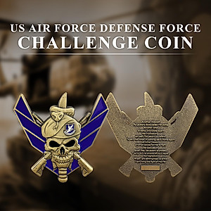 United States Air Force Defense Force Military Challenge Coins Veteran Collection Gift