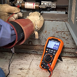Klein Tools MM600 Multimeter, Digital Auto-Ranging, AC/DC Voltage and Current, Temperature, Frequency, Continuity, More, 1000V