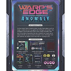 Renegade Game Studios Warp's Edge: Anomaly Expansion - Bag-Building Strategy Game, Ages 10+, 1 Player Solo Game, 30-45 Min