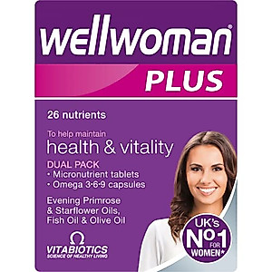 Vitabiotics Wellwoman Plus Tablets 56 Capsules