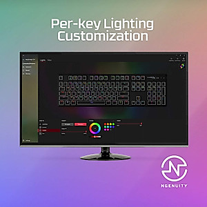 HyperX Alloy Origins - Mechanical Gaming Keyboard, Software-Controlled Light & Macro Customization, Compact Form Factor, RGB LED Backlit - Clicky HyperX Blue Switch, Full Size (Renewed)