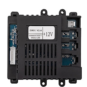 2.4G Bluetooth Remote Control DR01 V2.6-HL 12V Receiver Kit Kids Powered Ride On Car,Controller Control Box Accessories for Children Electric Ride On Car Replacement Parts