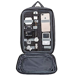 Cocoon MCP3401GF Slim 15" Backpack with Built-in Grid-IT!® Accessory Organizer (Graphite Gray)