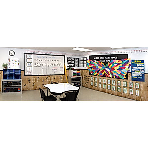 Classroom Keepers 12" x 18" Construction Paper Storage, 10-Slot, White, 17"H x 27"W x 19"D, 1 Unit