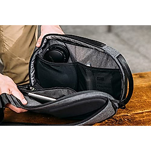 NOMATIC Navigator Sling Lite 6l- Side Backpack for Men and Women, Sling Travel Bag, Crossbody Sling Backpack