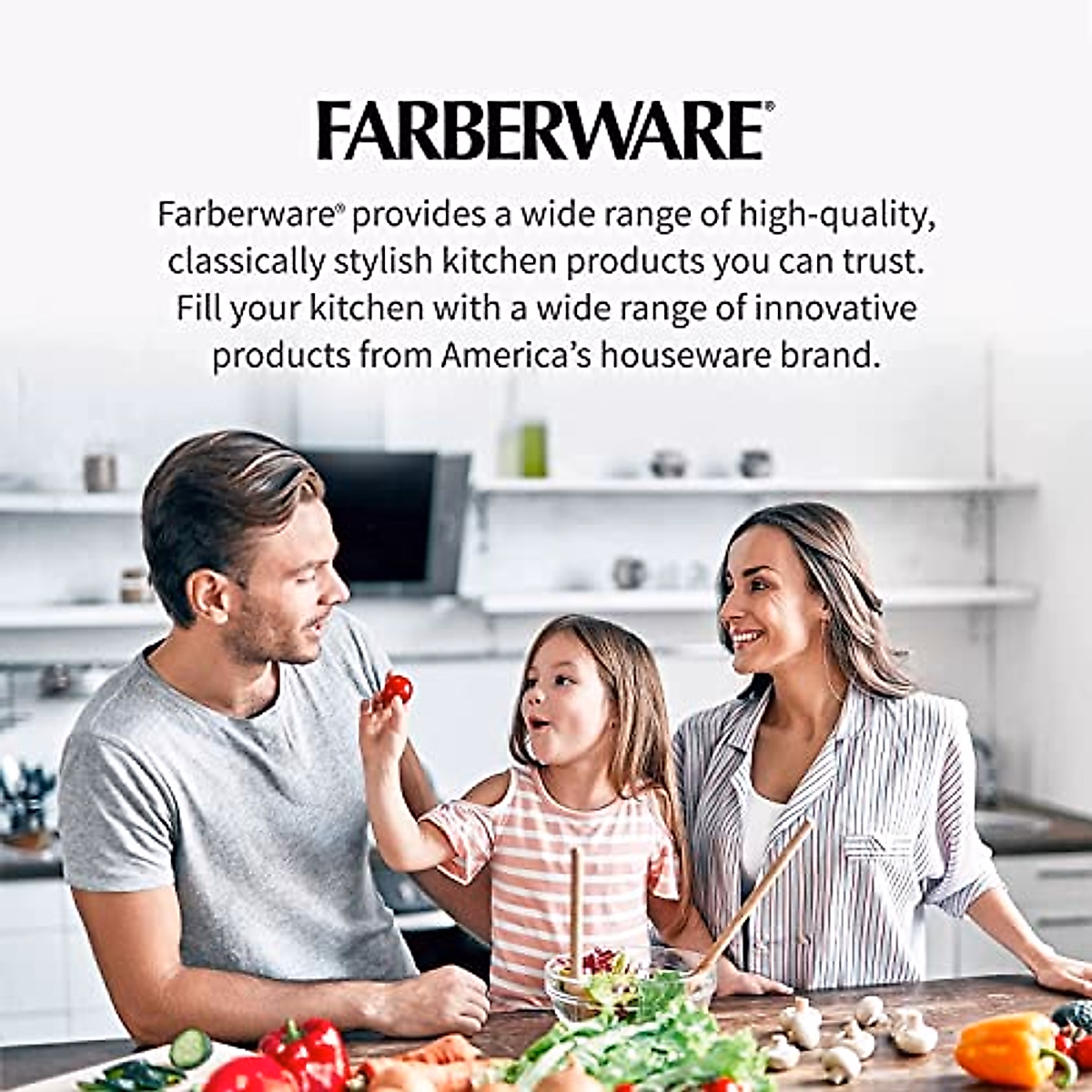 Farberware 12-Piece Non-Stick Resin, Dishwasher-Safe Kitchen Knife Set with Custom-Fit Blade Covers, Razor-Sharp, Multicolor