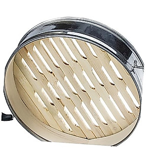 Food Steamer Basket Bamboo buns steamer cookware steamer kitchen steamer semi-steel Steamed Dumplings Cage Stainless Steel Steamer