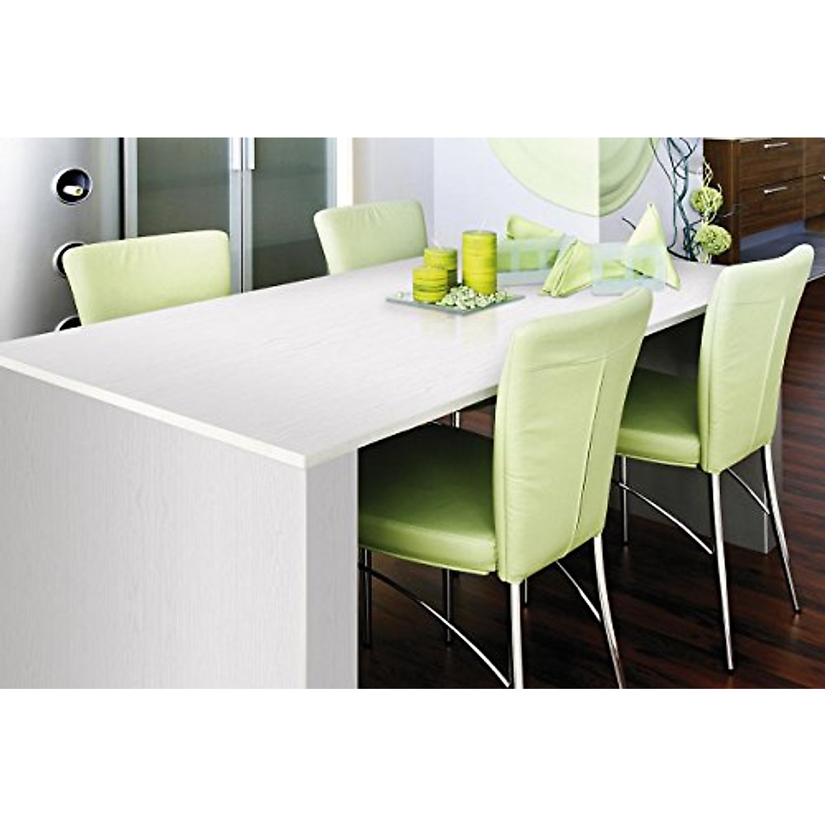 d-c-fix Decorative Self-Adhesive Film, Whitewood, 26" x 78" Roll, 2-Pack