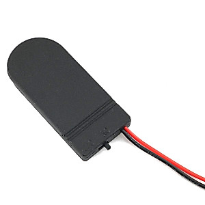 E-outstanding 6-Pack 2x3V CR2032 LIR2032 Button Cell Battery Holder with Cover and ON/Off Switch, Wired 6V Button Coin Cell Battery Storage Box