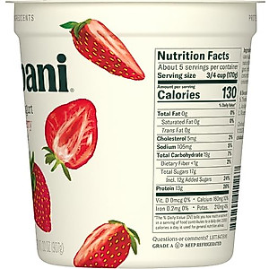 Chobani® Strawberry Non-Fat Greek Yogurt 32oz