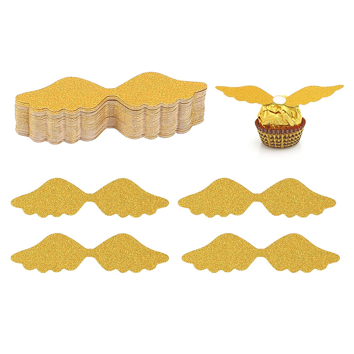 XIMISHOP 36PCS Wizard Party Decoration, Chocolate Decoration for Harry Themed Birthday Party Party Supplies