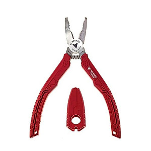 VAMPLIERS 6.25" Screw Extraction Multipurpose Pliers with Unique Non-Slip Jaws. Patented Stripped Screw Remover Tool. Effeciently extracts any damaged or rusted screws/fasteners. Made in Japan: VT-001