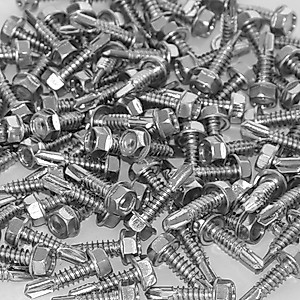 Skywalker 1/4” x 1” with 3/8” Head Self-Drilling Screws (Box of 100)