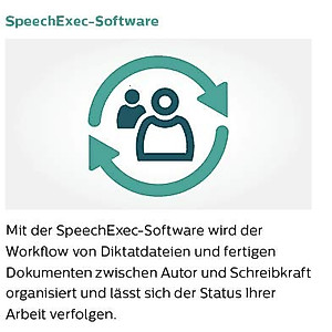 Philips LFH7177-06 with SpeechExec Digital Basic Transcription Software 2 Year Subscription Kit