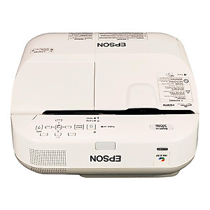 Epson BrightLink 595Wi WXGA 3300 ANSI Interactive Projector 3LCD Ultra Short Throw HDMI, Bundle: Remote Control, HDMI Cable, Power Cable