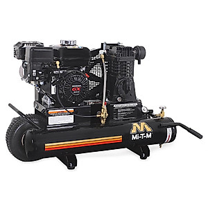 Mi-T-M AM1-PH65-08M Portable Air Compressor, 8-Gallon, Single Stage with Gasoline