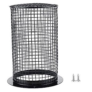 plplaaoo Square Reptile Protection Lampshades, Reptile Anti Scald Lamp Cover, Reptile Heater Lamp Guard, Lampshade Mesh Cover, Reptile Lamp Cover for Reptile Lizards Spider Scorpion