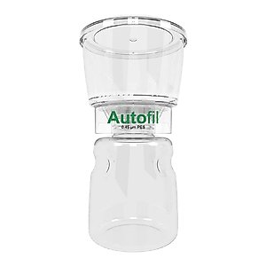 Autofil Sterile Disposable Vacuum Filter Units with 0.45um PES Membrane for Prefiltration or Clarification, 500mL, 12/CS