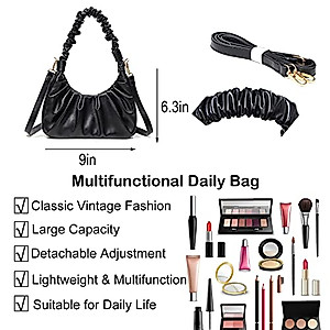 YDSIII Mini Purses for Women Small Shoulder Bag Y2K Dumpling Bag