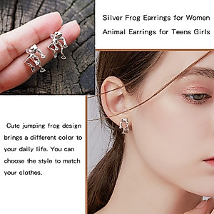 Frog Earrings for Women
